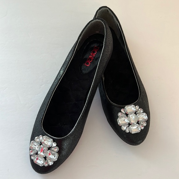 BONGO | Shoes | Bongo Ballet Flats With Rhinestone Embellishment | Poshmark